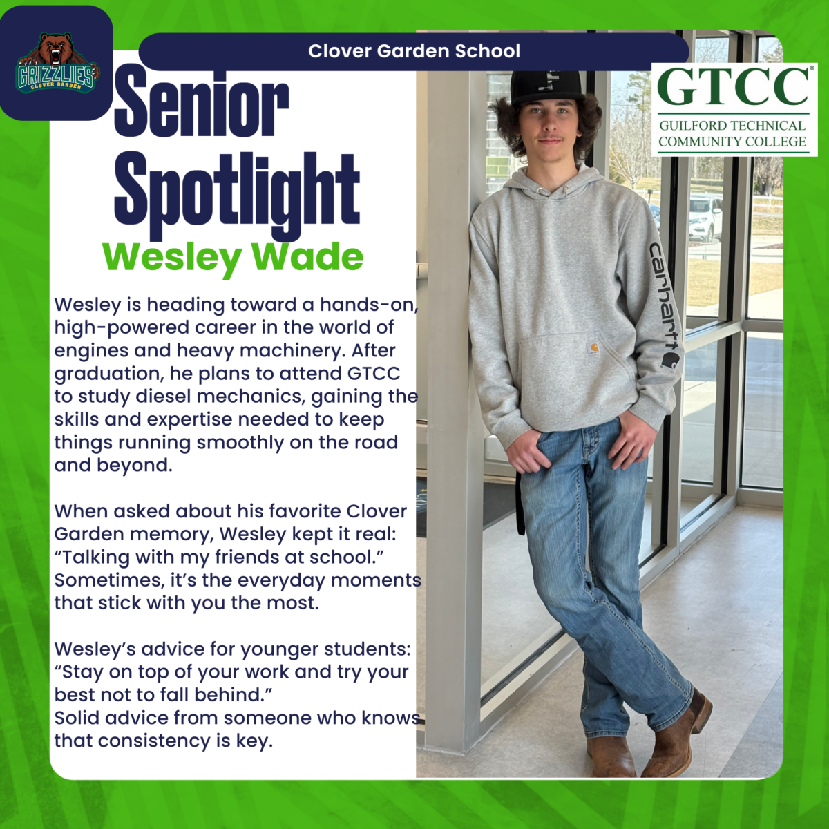Meet Wesley! – Clover Garden School