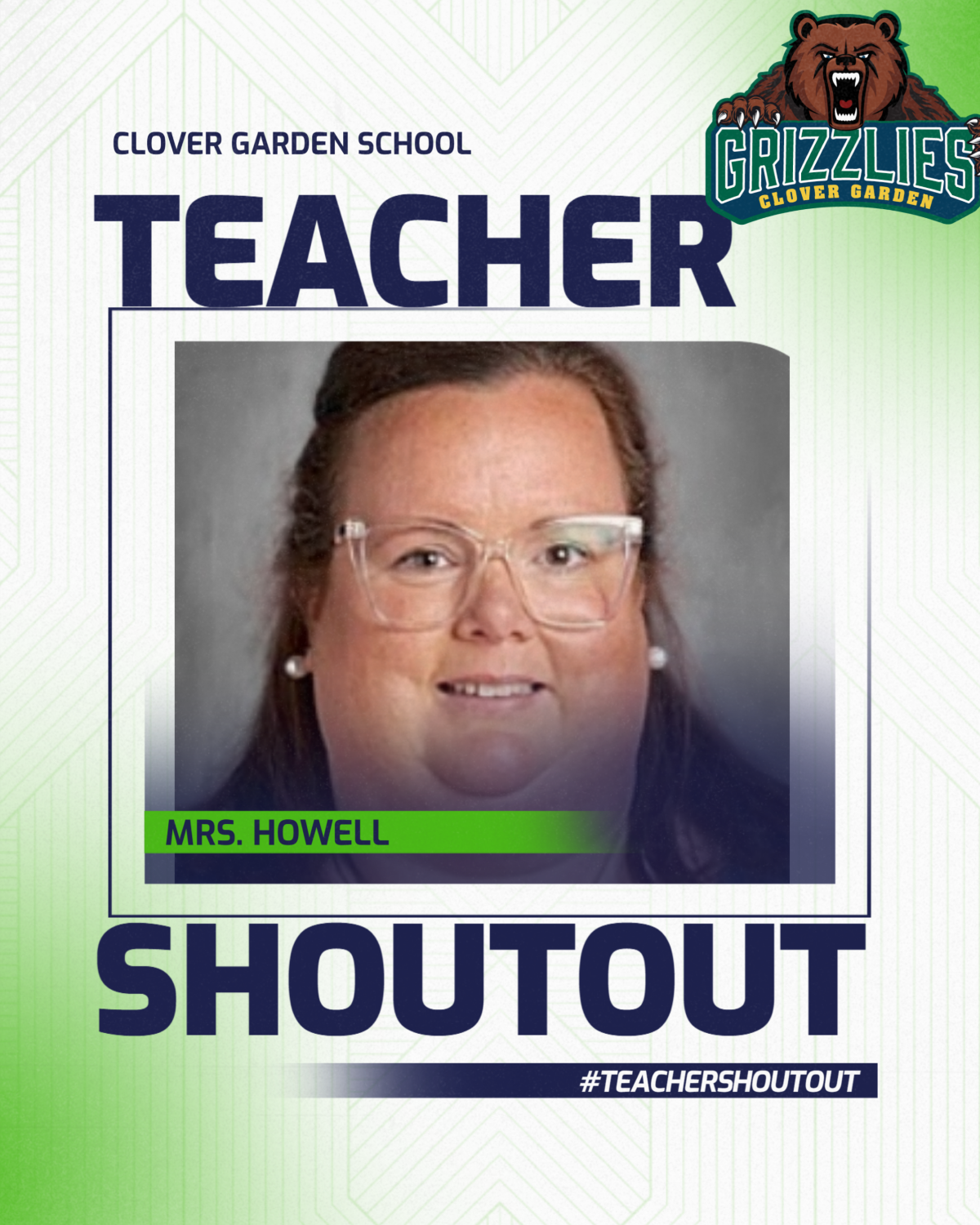 Teacher Shout-Out: Mrs. Howell – Clover Garden School
